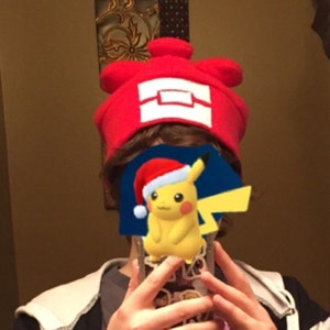 Handmade Pokémon Sun and Pokémon Moon Trainer Hat Inspired Fleece Hat ...
