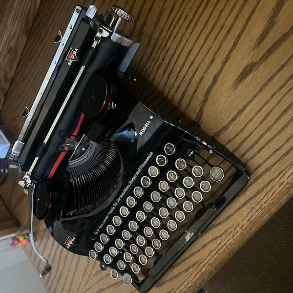 Vintage Stunning Design ABC Typewriter, 1963 High Quality German ...