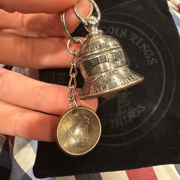 Maryland State Coin Bell Made From Real Coins. - Etsy