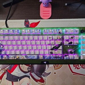Valorant 115 Keysjett Full Set Keycaps Set OEM Profile Keycaps Artisan ...