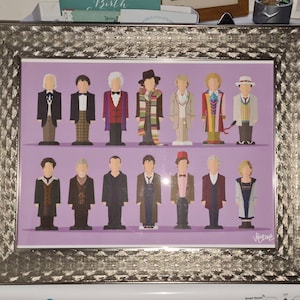 The Walking Dead: Negan Line up 420x210mm Minimalist TV Television ...