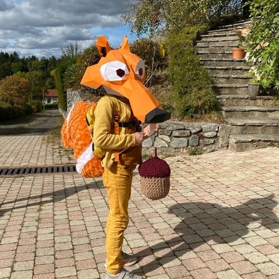 ICE AGE MASK Scrat - Etsy