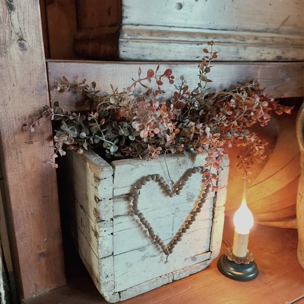 Primitive Persimmon & Acorn Garland - Etsy