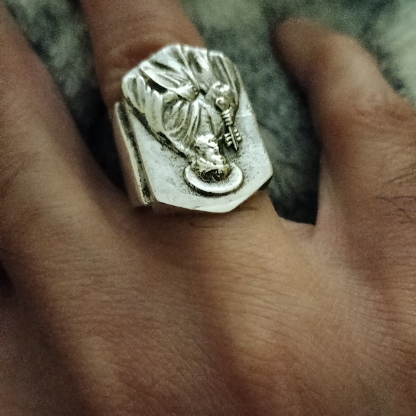 Santa Rita Ring in 18 K Yellow Gold Anello Santa Rita in Oro 750 ...