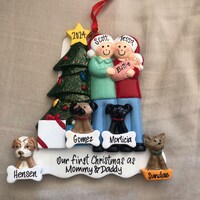 Starting New Job Personalized Christmas Ornament My 1st Job ...