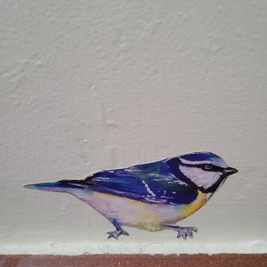 Set 4 Wall Decals Birds Black-capped Chickadees Get Well - Etsy