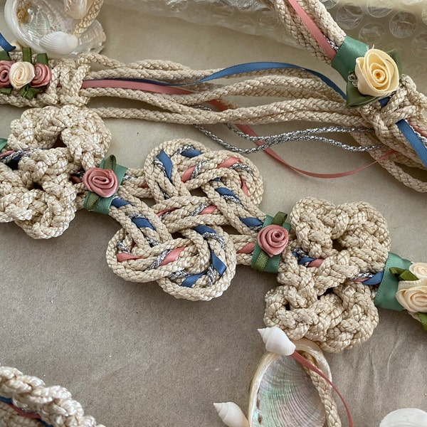 Handfasting Cord - Bespoke Triple Celtic Love-knot Handfasting Cord ...