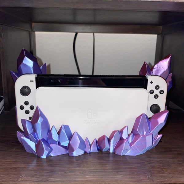 Nintendo Switch Dock Crystal Cradle | Gaming Present | Gamer Gift ...