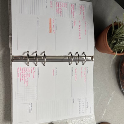 2023 Weekly Planner Printable, A5 Size, Dated, Weekly Organizer, Weekly ...