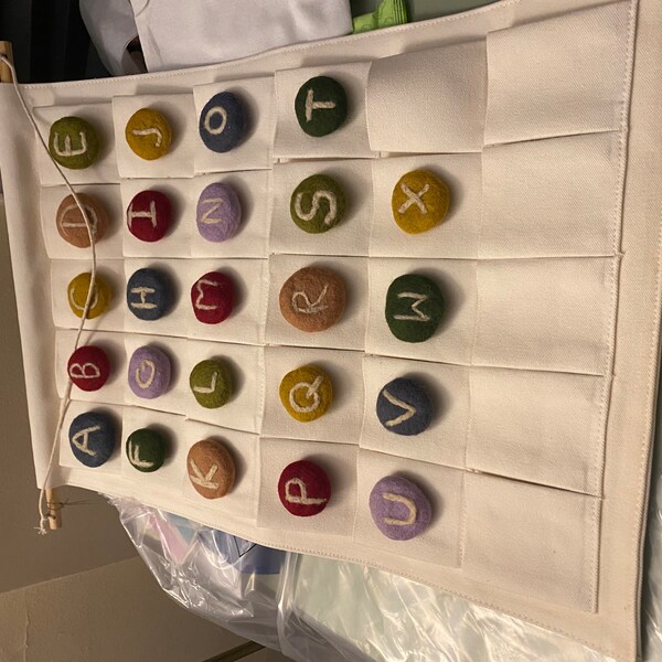 ABC Coins - Felt Alphabet - Color Sorting | ABC Toddler Tool | Kids ...