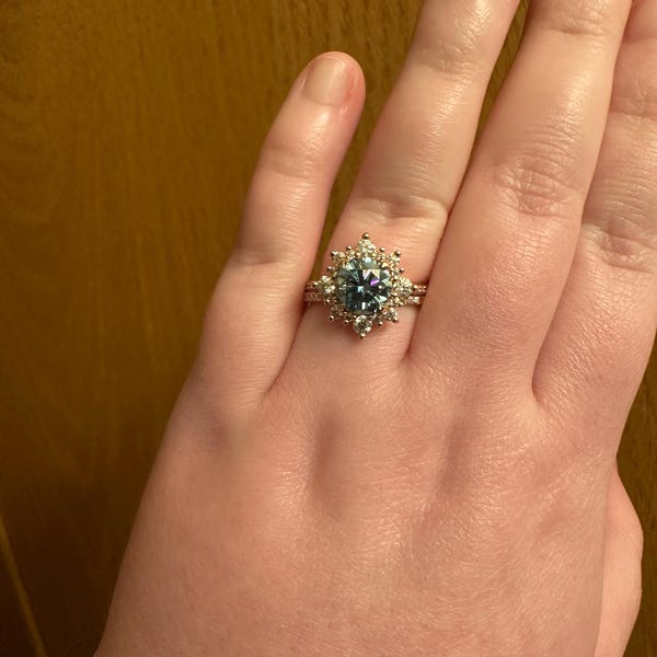 Three Stone Emerald Cut Engagement Rings Enhancer Wraps Tapered Baguette Ring Moissanite Bridal ...