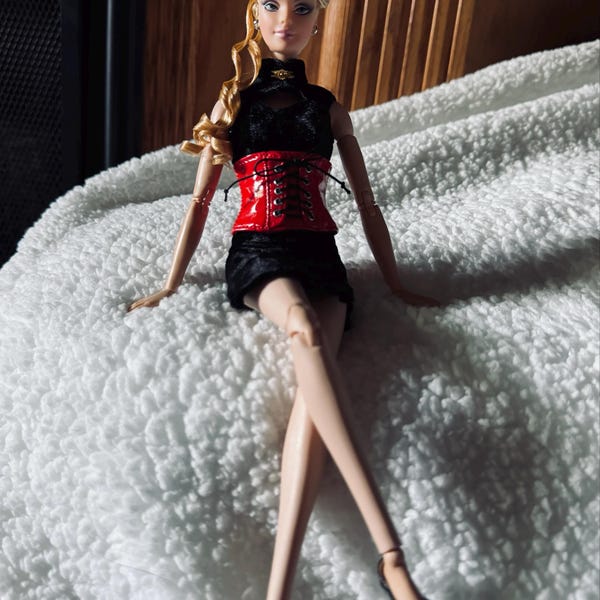 C021 Fishnet Doll Pantyhose Tights for 12" Fashion Dolls Poppy Parker ...