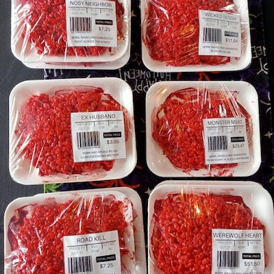 Printable Fake Meat Labels Halloween Prank, Funny Fake Food Labels ...