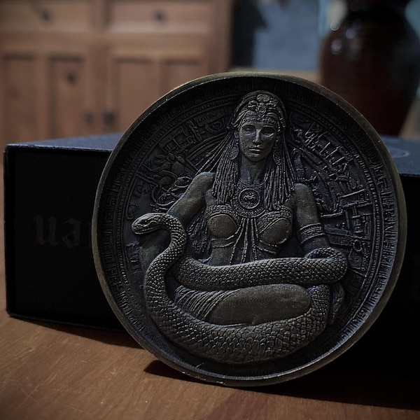 Powerful Bull Head Coin Design | Depth Map for CNC & Fiber Laser ...