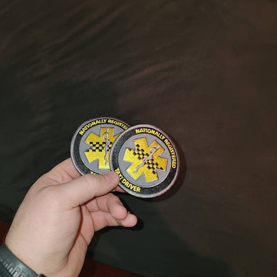 Nationally Registered Taxi Driver Ems/paramedic Patch - Etsy