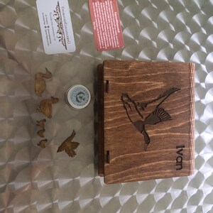 Personalized Duck Call Box Custom Duck Hunter Box Hunting - Etsy