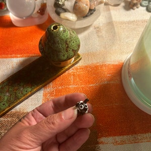 Tiny Monster Miniature, Glass Monster Figurine, Monster Sculpture for ...