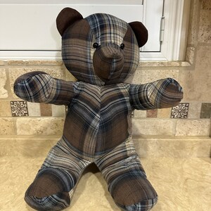 Memory Bear Pattern Easy 14 Sewing Pattern Simple Bear Pattern Sewing ...