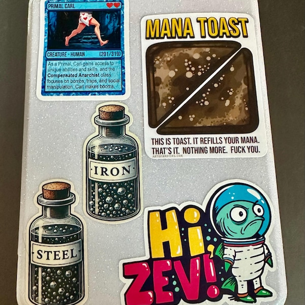 MISTBORN - Metal Vials Bundle - Vinyl Sticker - Etsy