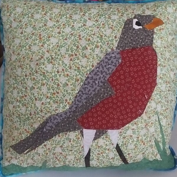Robin Paper Piecing Pattern - Etsy