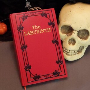 The Labyrinth Red Book Prop Replica - Etsy