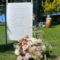 Wedding Table Number, Neutral Table Sign, Table Sign Wedding, Modern ...