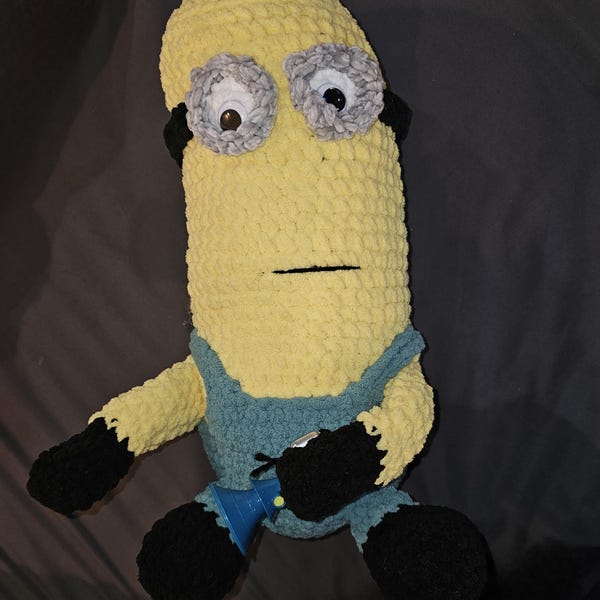Kevin - Cuddle Size - Minion Crochet Pattern Pdf -plush - AMIGURUMI ...