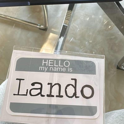 Hello, My Name is Personalized, Modern Baby Name Tag Sticker - Etsy