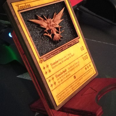 Custom Wooden Pokemon Cards - Etsy