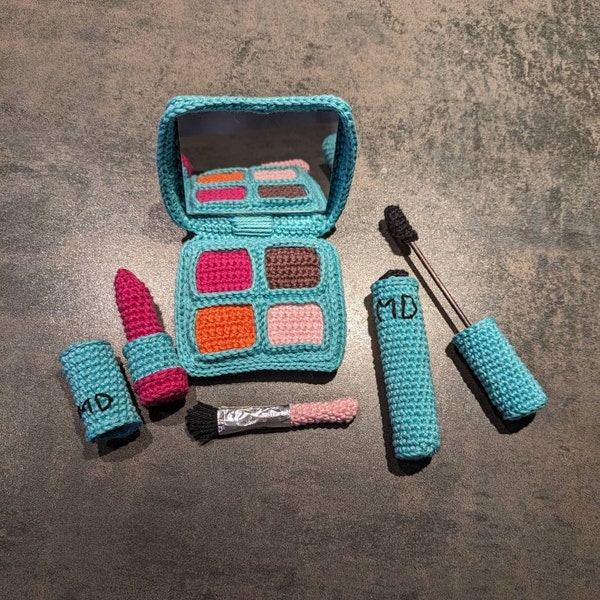 Make up Set Crochet Pattern - Etsy