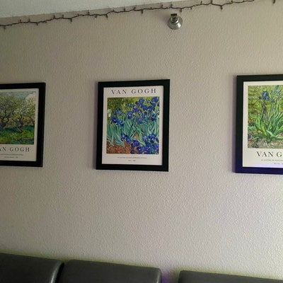Van Gogh Gallery Wall Art Set, Museum Exhibition Poster Prints - Etsy