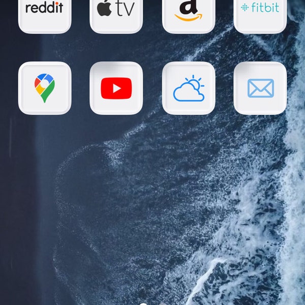 DEEP BLUE - Ios Icons Pack | iPhone Ios 17 App Aesthetic | Minimalist ...