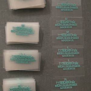 300 Custom Sleeve Hem Tags Custom Hem Tags Hem Tags on - Etsy
