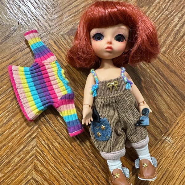 BJD Doll Full Set 1/4 BJD Fullset Posable Art Doll Ball Jointed Dolls ...