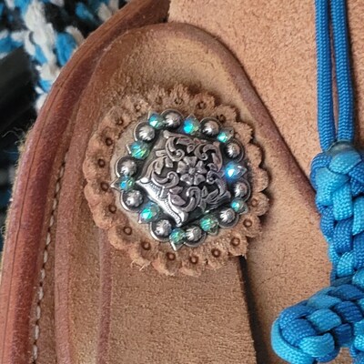 Custom Concho Bling Concho Crystal Concho Rhinestone Concho - Etsy