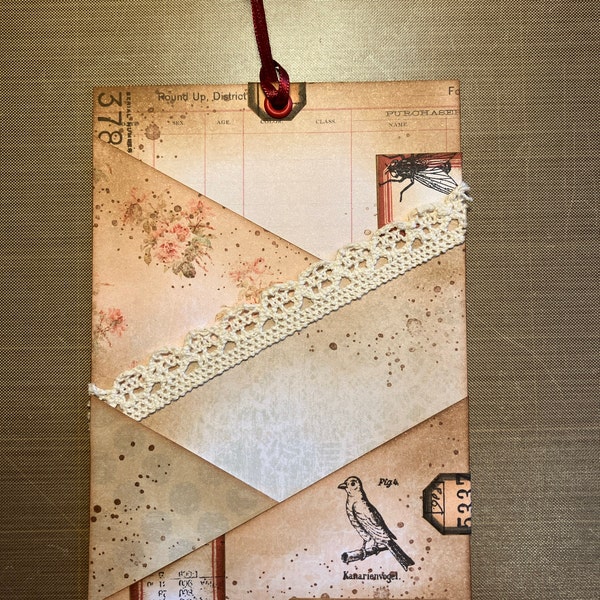 Junk Journal Kit, Junk Journaling Digitals, Layered Tags, Collage ...