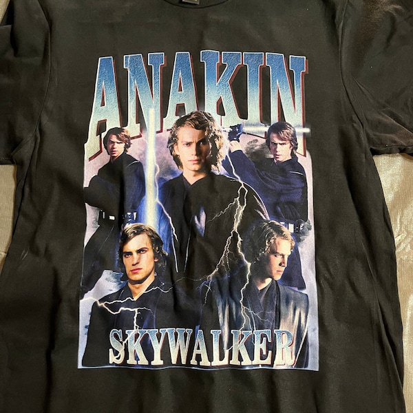 Anakin Skywalker Shirt Anakin Skywalker T-shirt Cotton - Etsy