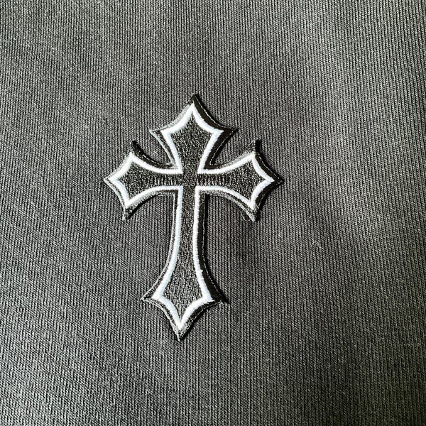 Urbanski Patch Cross Black White for Ironing 8 X 6 Cm | Patch ...