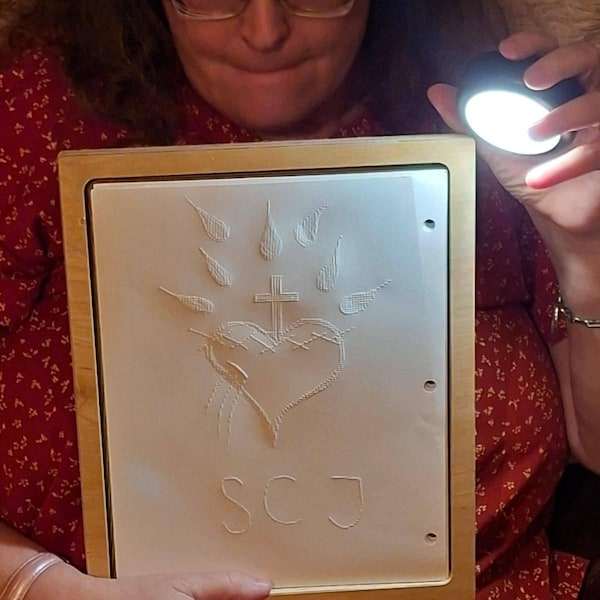 Raised-line Drawing Board for Letter-size Paper, Make Tactile Pictures ...