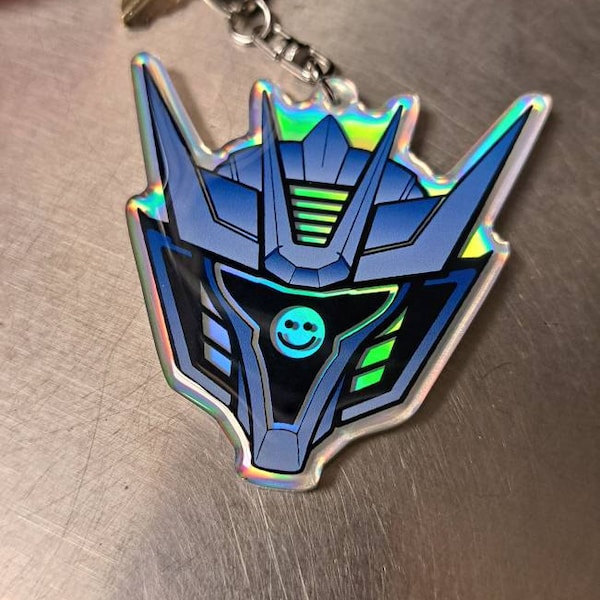Transformers Soundwave Holo Keychain TFP - Etsy