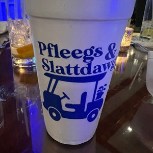 Custom Printed Styrofoam Cups, Foam Cups, Personalized Party Cups ...