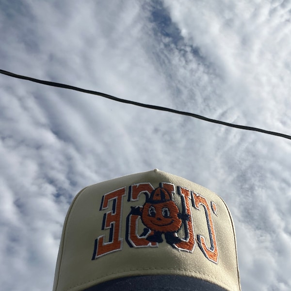 90s Vintage Style Syracuse University Streetwear Snapback Gameday Hat ...