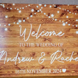 Rustic Wedding Table Plan Sign Wedding Seating Plan - Etsy