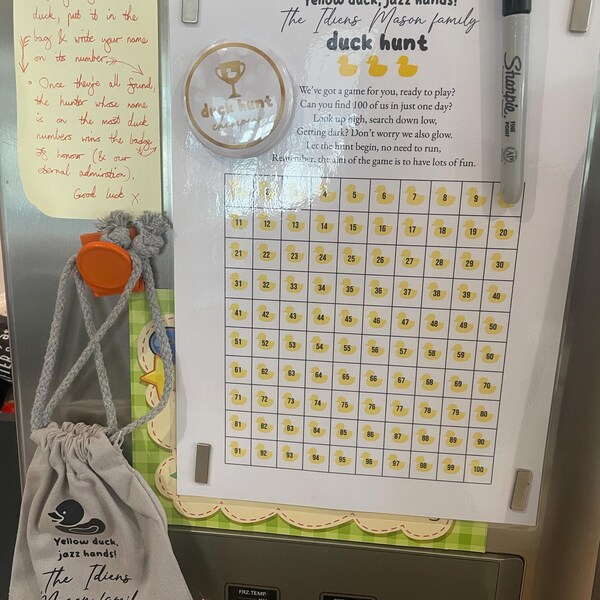 Personalised Duck Hunt Party Game | Stocking Stuffer Gift | Family Game ...