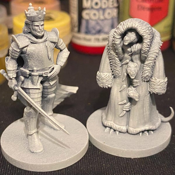 BEHOLD the Healing Potion Man Miniature Hand Painted or Primed D&D ...