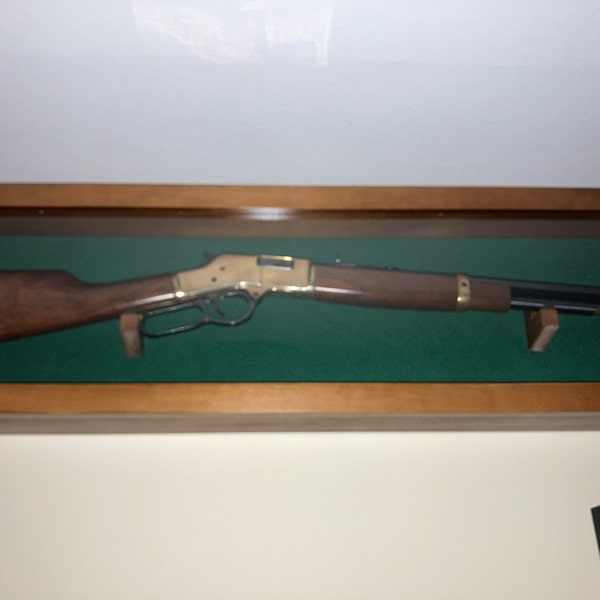 PENNZONI Gun Display Case, Rifle Display Case, Gun Display Case for ...