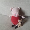 Peppa Pig, Wellies and Teddy Bear Crochet Pattern NOT A FINISHED TOY ...