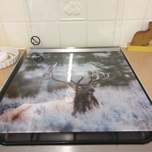 Printed Kitchen Glass Splashback Tempered Cooker Tiles Panel - Etsy UK
