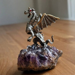 Pewter PHOENIX Rising From Flames With Red Crystal Accents - Etsy