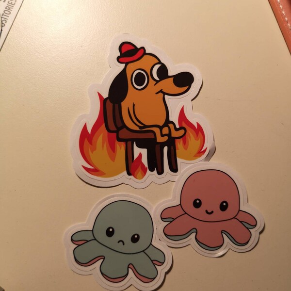 This is Fine, Dog on Fire Meme Mug 11 Oz / 330 Ml Ceramic Mug - Etsy